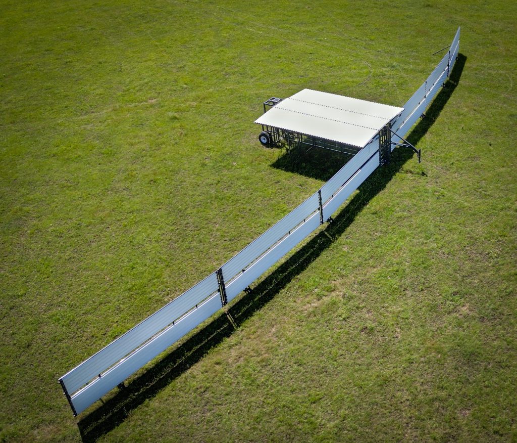 Rawhide Portable Corral unveils a portable and foldable windbreak on ...
