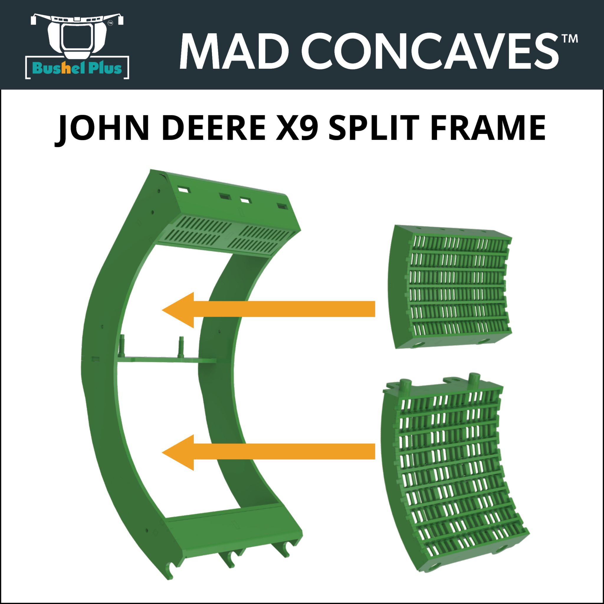 Bushel Plus launches concave design for Deere X9 combines - High Plains ...