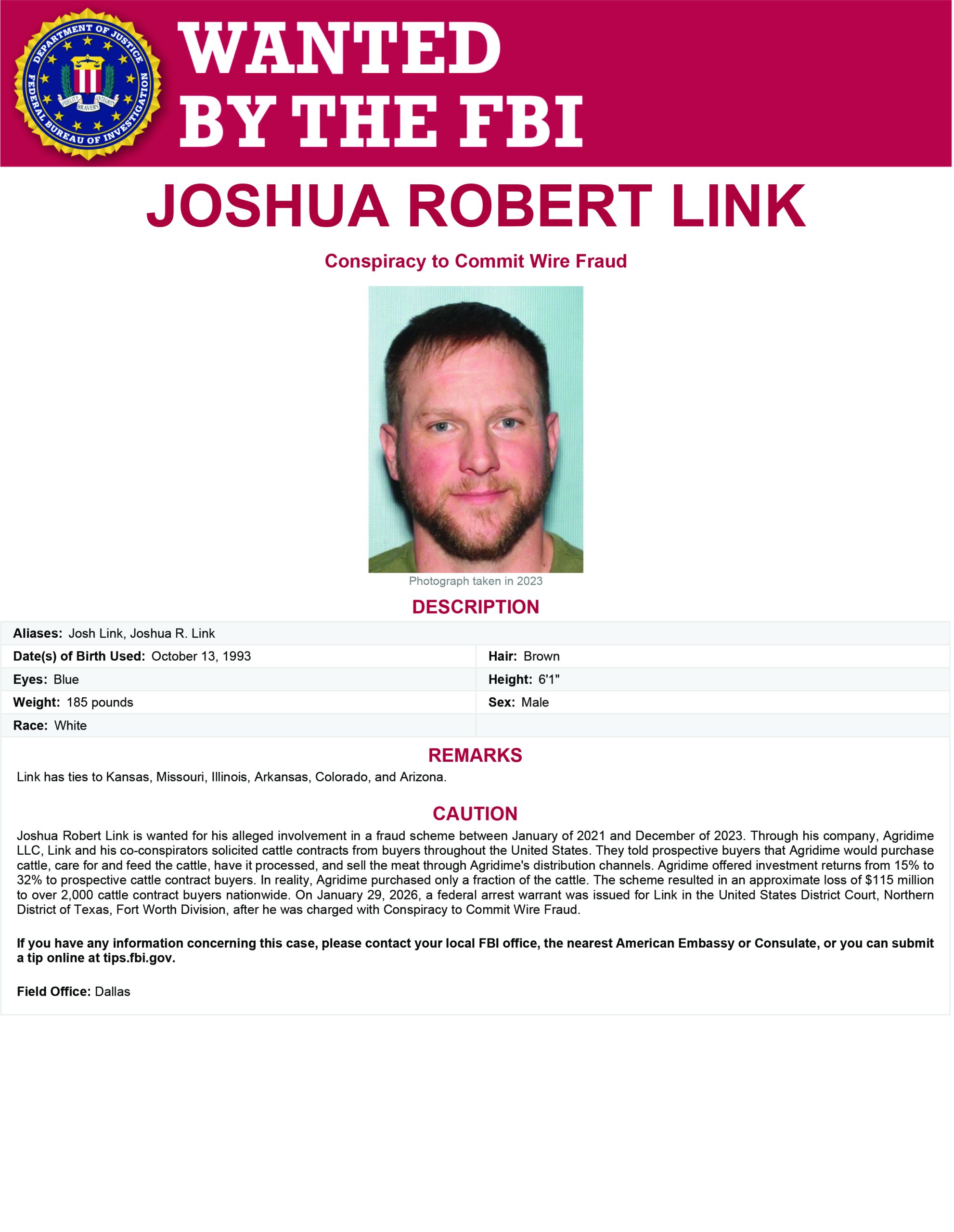 5 indicted on $220 million cattle scheme - High Plains Journal